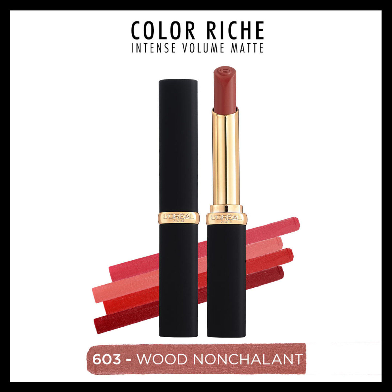 L'Oréal Paris Color Riche Intense Volume Matte Ruj - 603 Wood Nonchalant